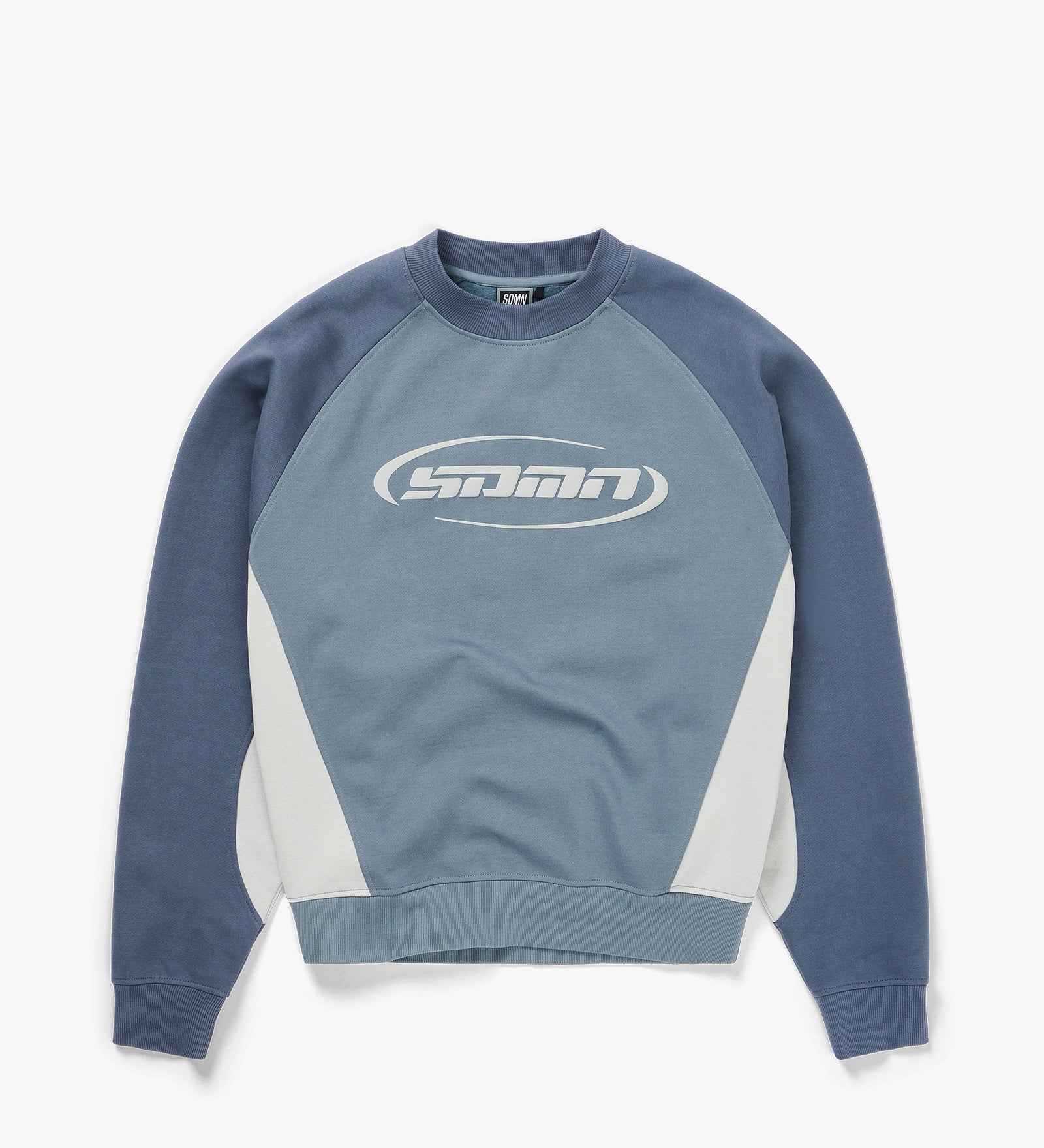 Astro Panel Sweater [Storm Blue/Mercury]